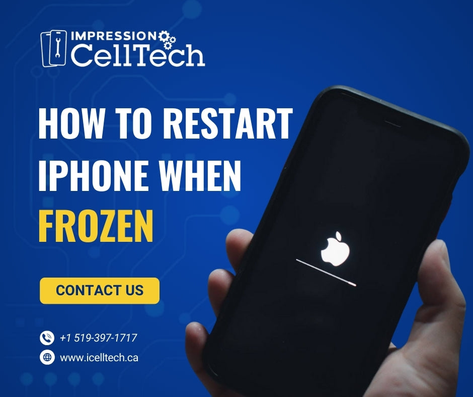 How to Restart iPhone When Frozen - Detailed Guide & Expert Tips – Impression CellTech